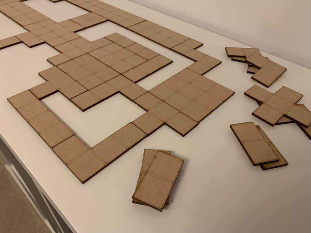 Dungeon Tiles Set (Clean) - 52 Pieces » Bow & Blade Games